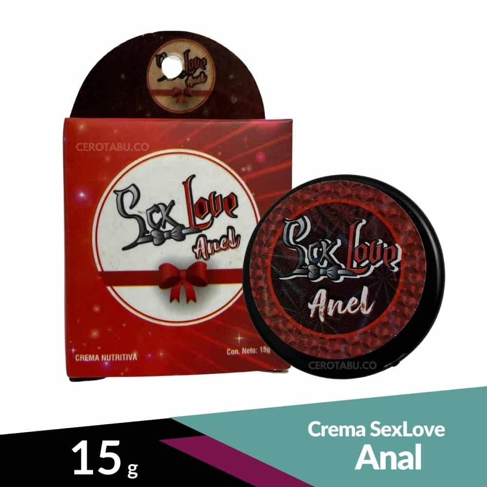 Crema Anal Sex Love X 15g Cero Tabú